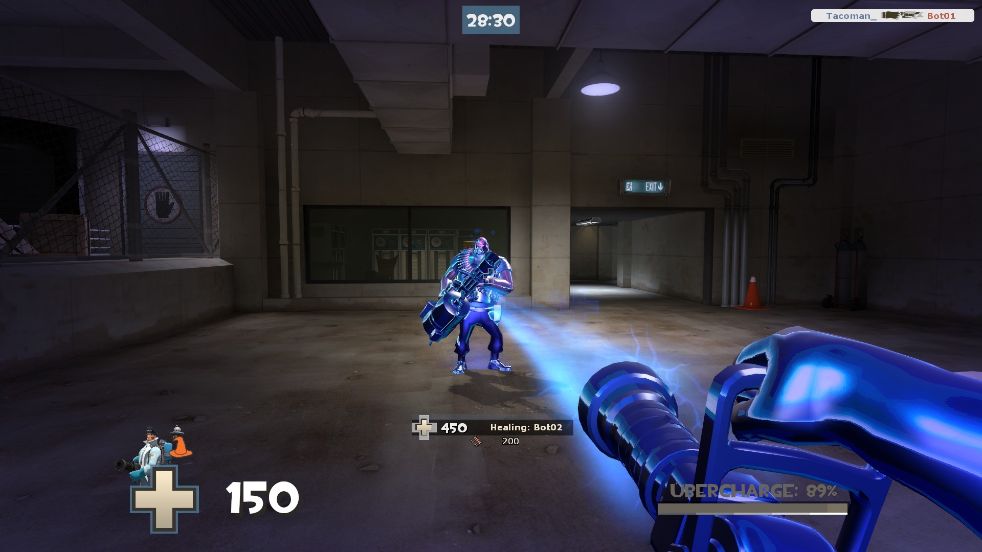 Non Intrusive Übercharge Ovelay Mod for Team Fortress 2 | TF2 Mods