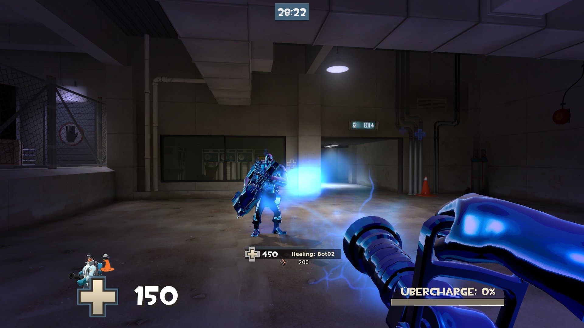 Non Intrusive Übercharge Ovelay Mod for Team Fortress 2 | TF2 Mods