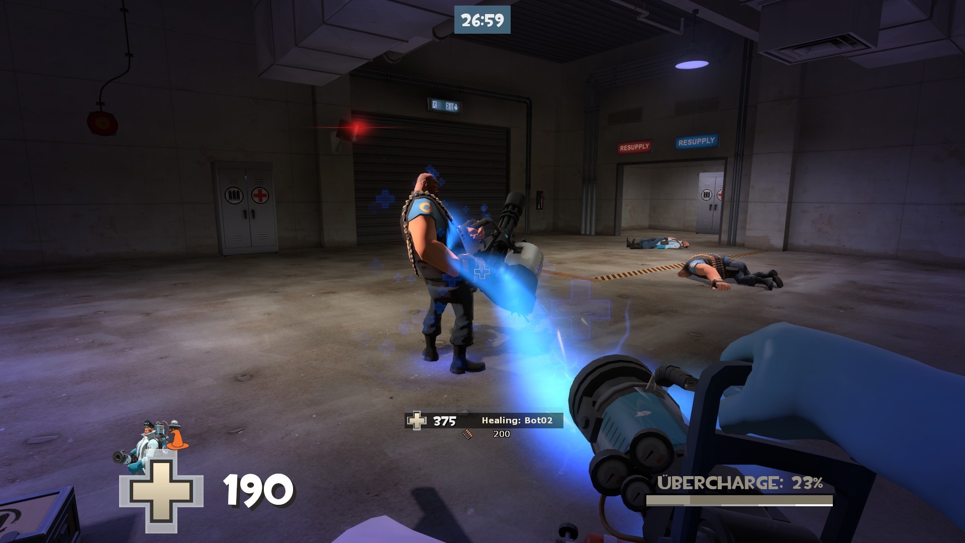 Non Intrusive Übercharge Ovelay Mod for Team Fortress 2 | TF2 Mods