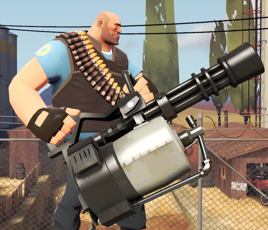 Old Viewmodel Style Minigun Mod for Team Fortress 2 | TF2 Mods