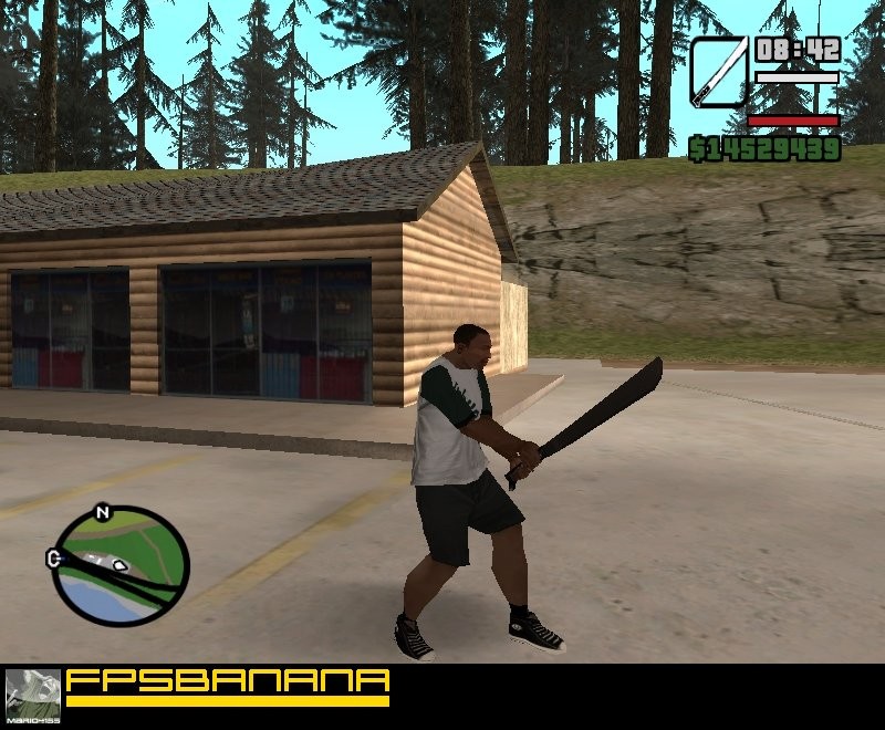 Machete Mod for Grand Theft Auto: San Andreas | GTA:SA Mods