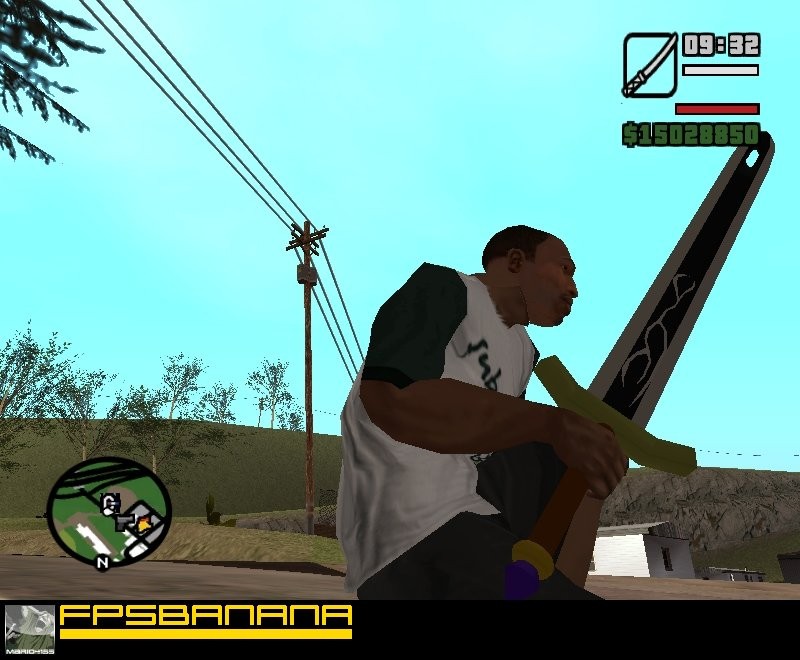 Fantasy Sword Mod for Grand Theft Auto: San Andreas | GTA:SA Mods