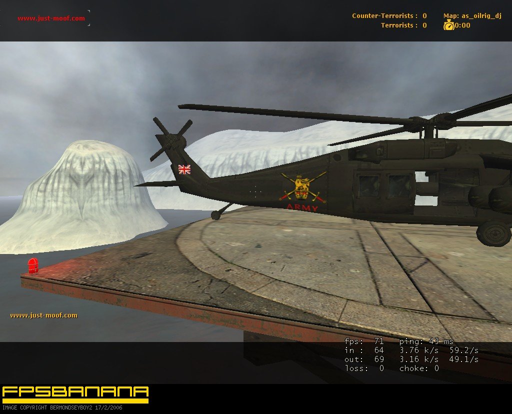 British Army Chopper Mod for Counter-Strike: Source | CS:S Mods
