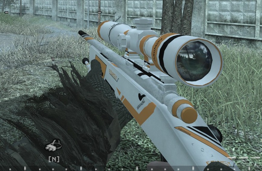 M40A3 Asiimov Mod for Call of Duty 4: Modern Warfare | CoD4 Mods