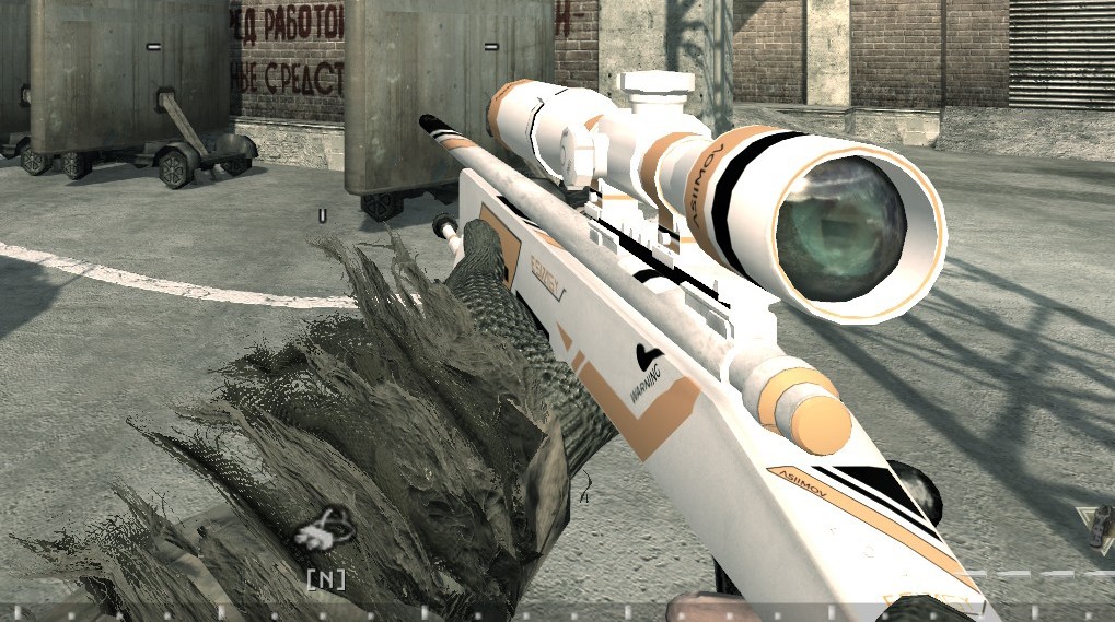 M40A3 Asiimov Mod for Call of Duty 4: Modern Warfare | CoD4 Mods