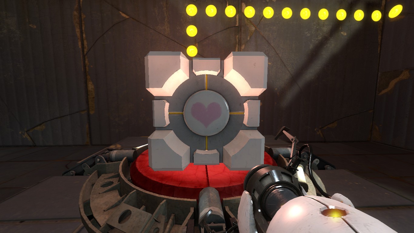 Portal 1 Metal box replacement Mod for Portal 2 | P2 Mods