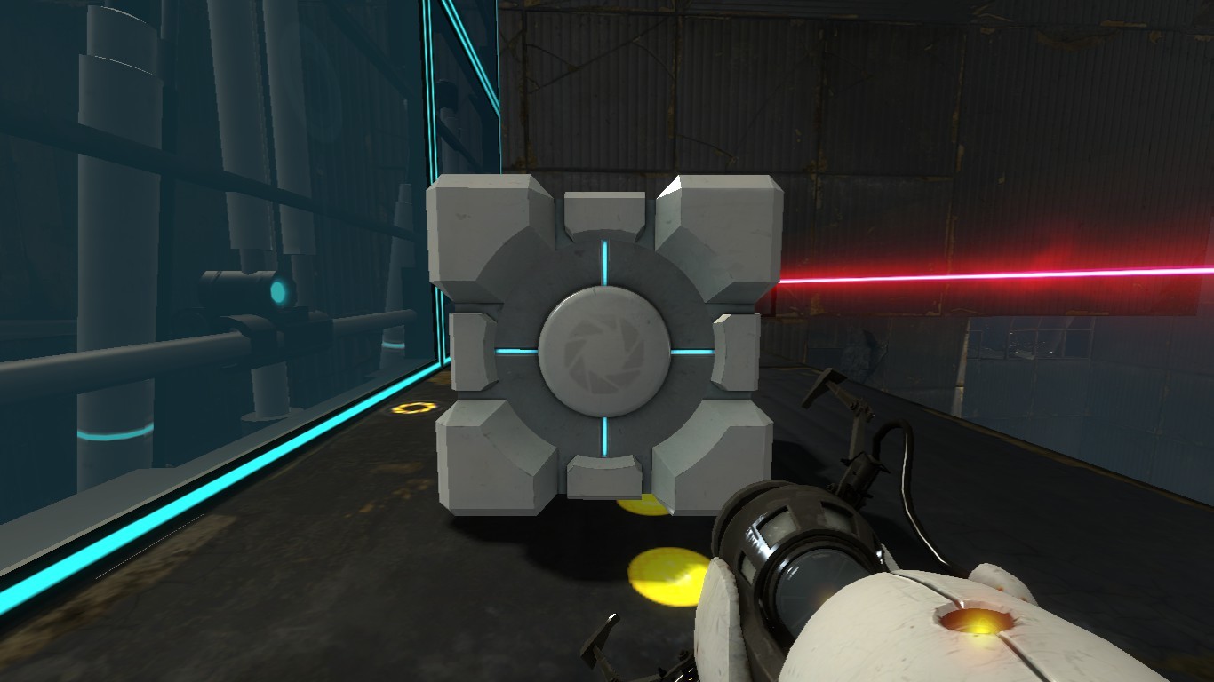 Portal 1 Metal box replacement Mod for Portal 2 | P2 Mods