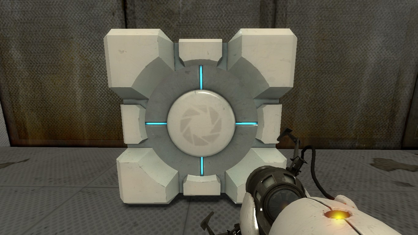 Portal 1 Metal box replacement Mod for Portal 2 | P2 Mods