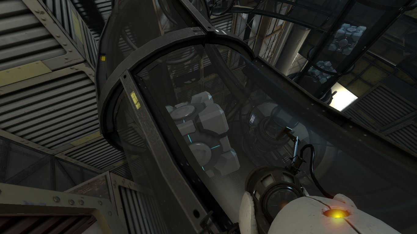 Portal 1 Metal box replacement Mod for Portal 2 | P2 Mods