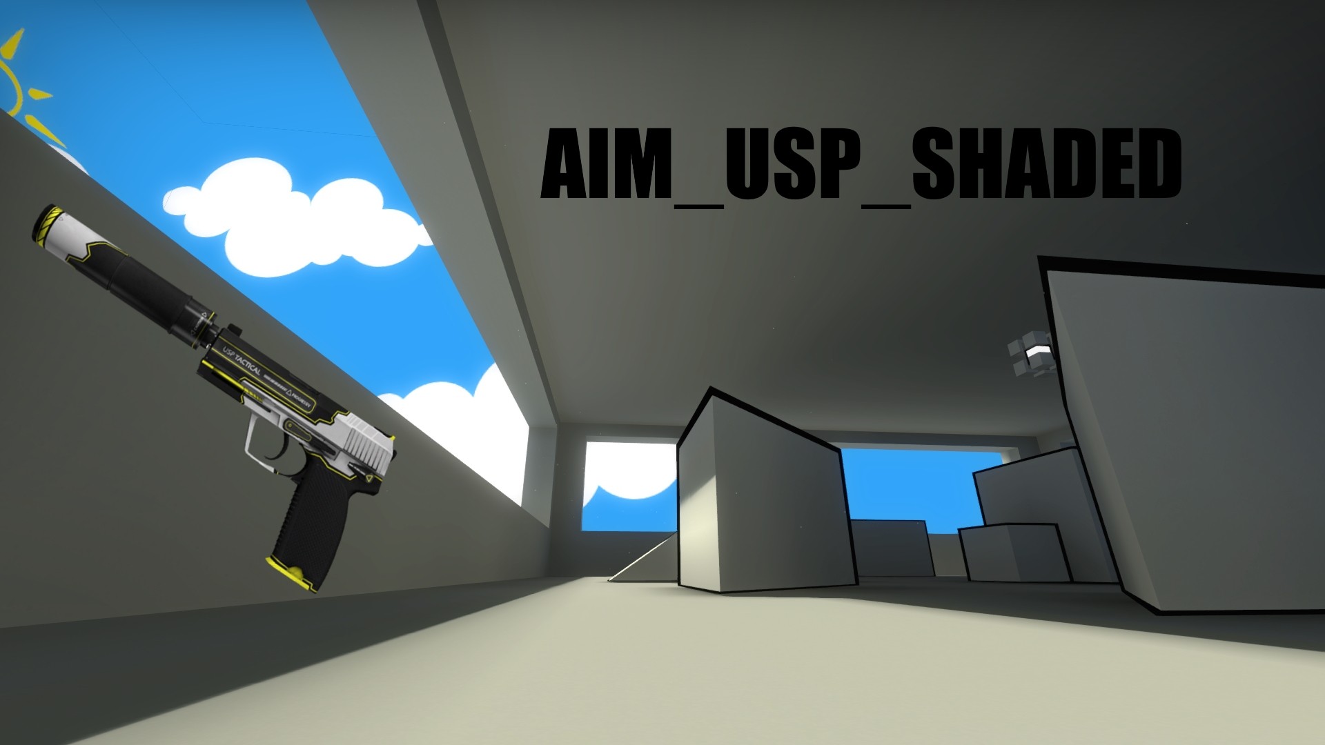 aim_USP_shaded Mod for Counter-Strike: Global Offensive | CS:GO Mods