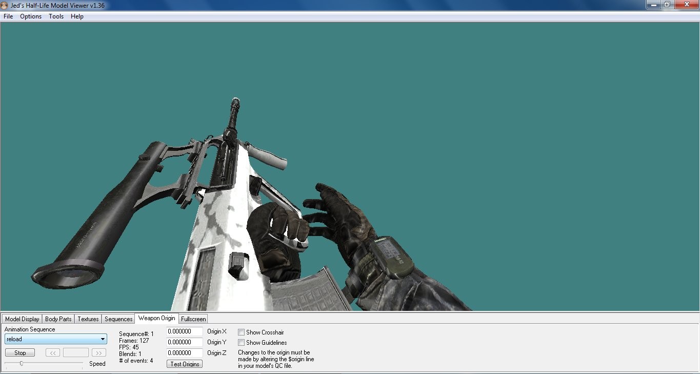 MW2 AUG Skin [Counter-Strike 1.6] [Mods]