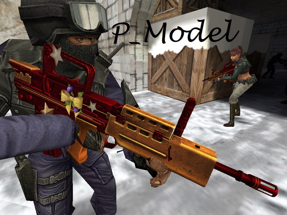 Custom CSO Xmas Edition L85A2 On Bledoken's [Counter-Strike: Online] [Mods]