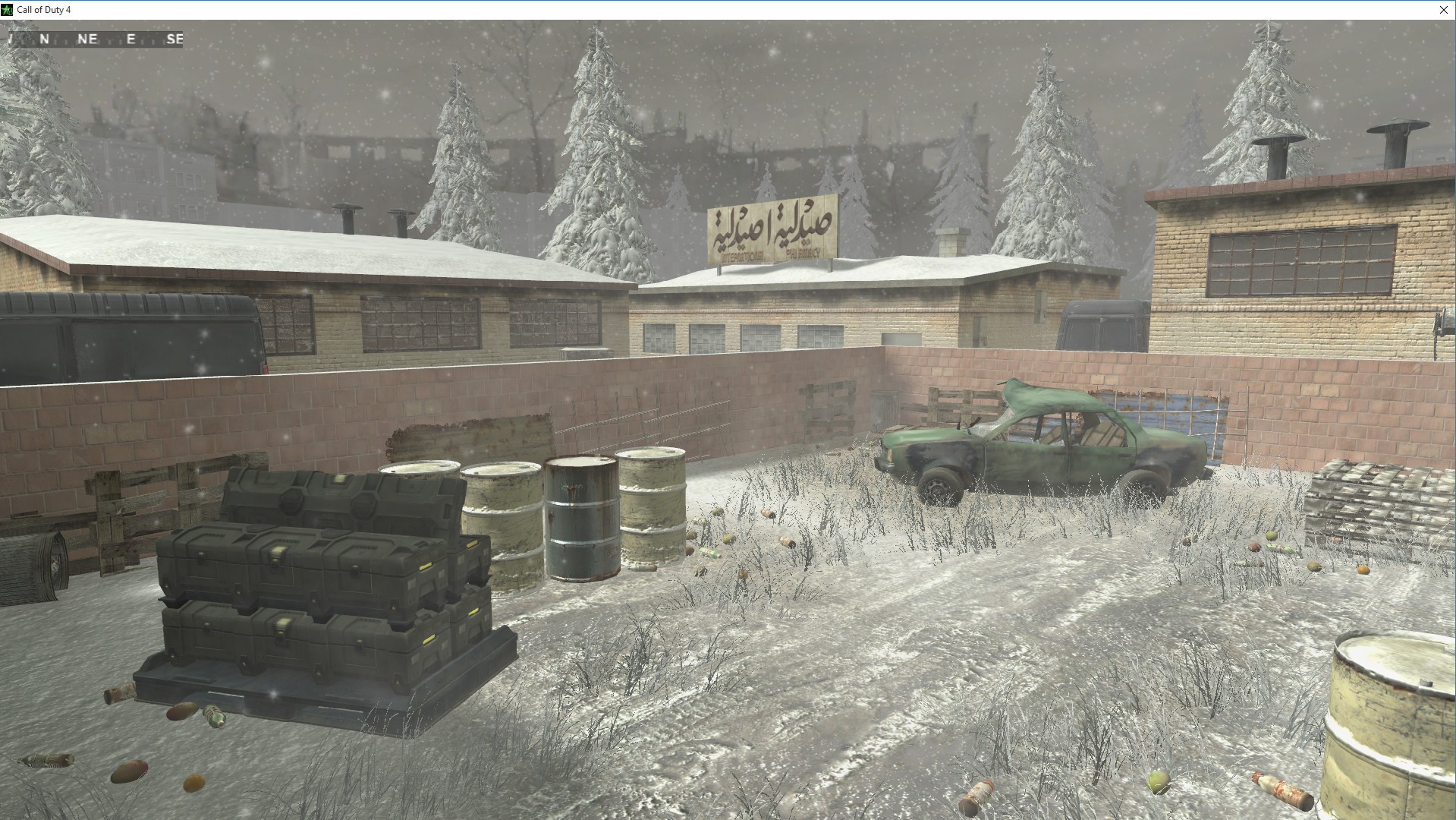 mp_shipment_snow Mod for Call of Duty 4: Modern Warfare | CoD4 Mods