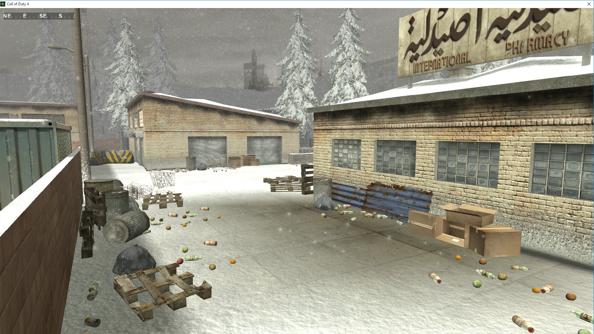 mp_shipment_snow Mod for Call of Duty 4: Modern Warfare | CoD4 Mods