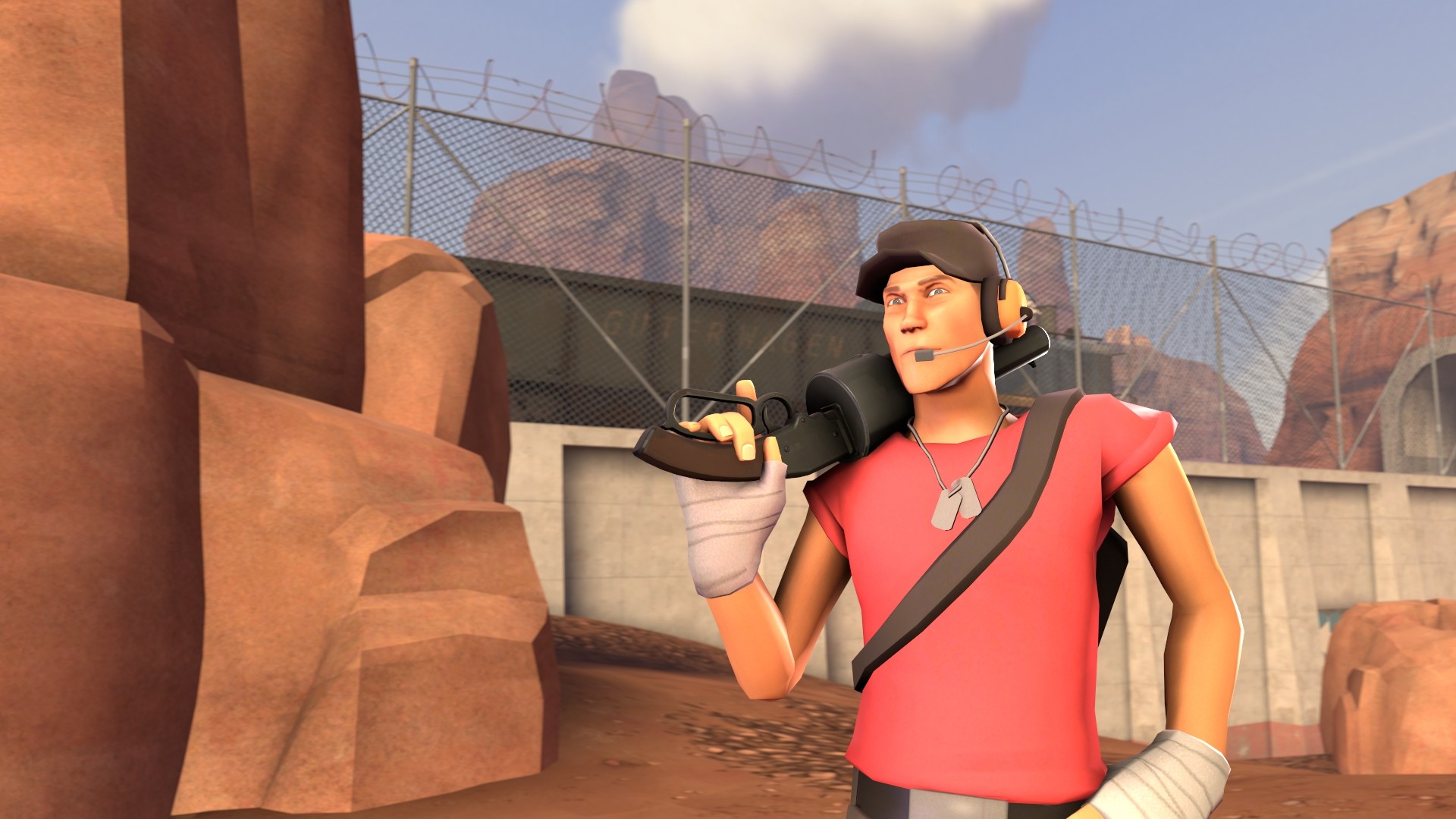 Improved Scout Player Textures Mod for Team Fortress 2 | TF2 Mods