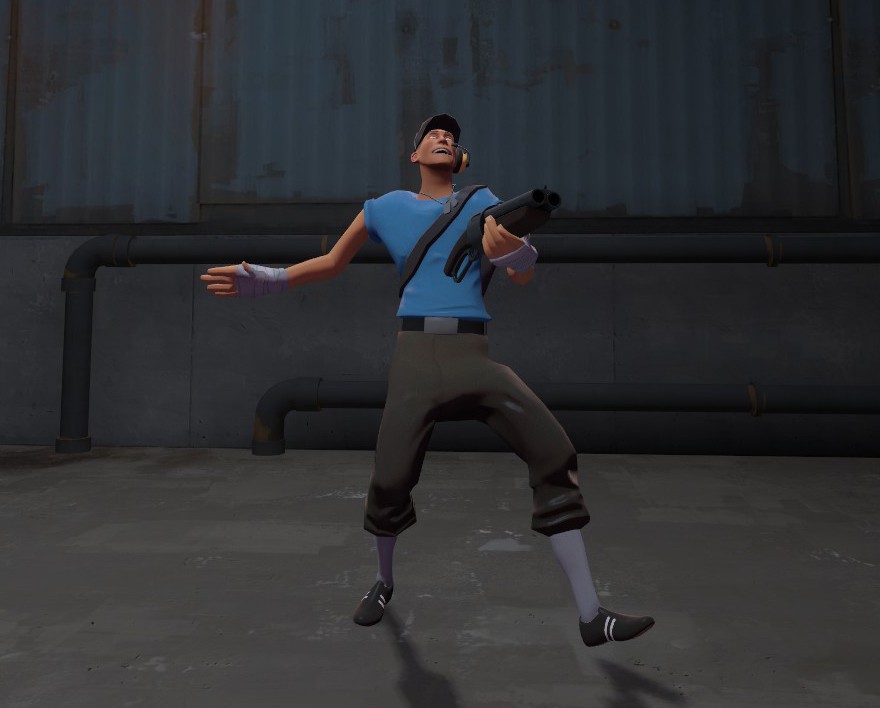 Improved Scout Player Textures Mod for Team Fortress 2 | TF2 Mods