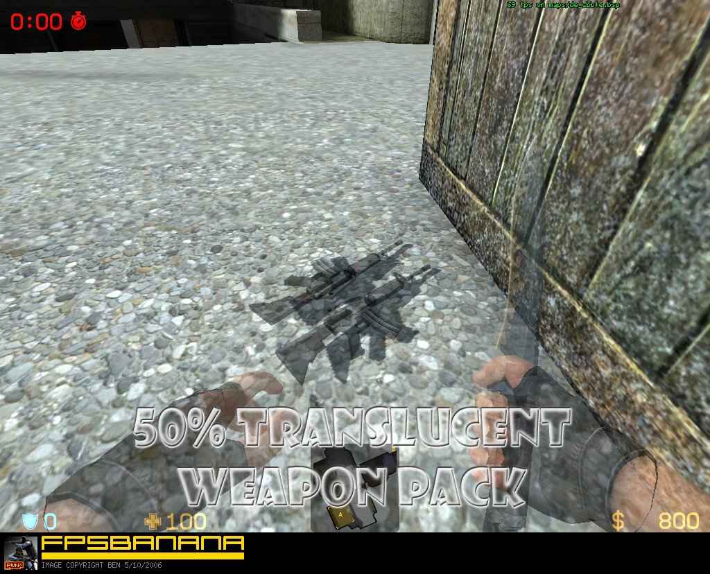 Half-translucent Weapons (Without W_ Models) Mod for Counter-Strike ...