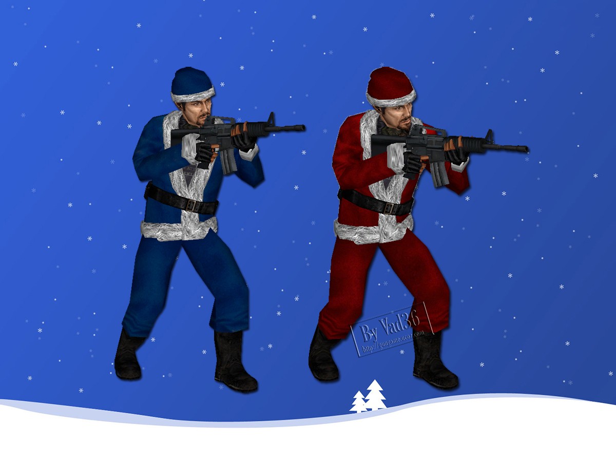 Militia Santa Mod for Counter-Strike: Source | CS:S Mods
