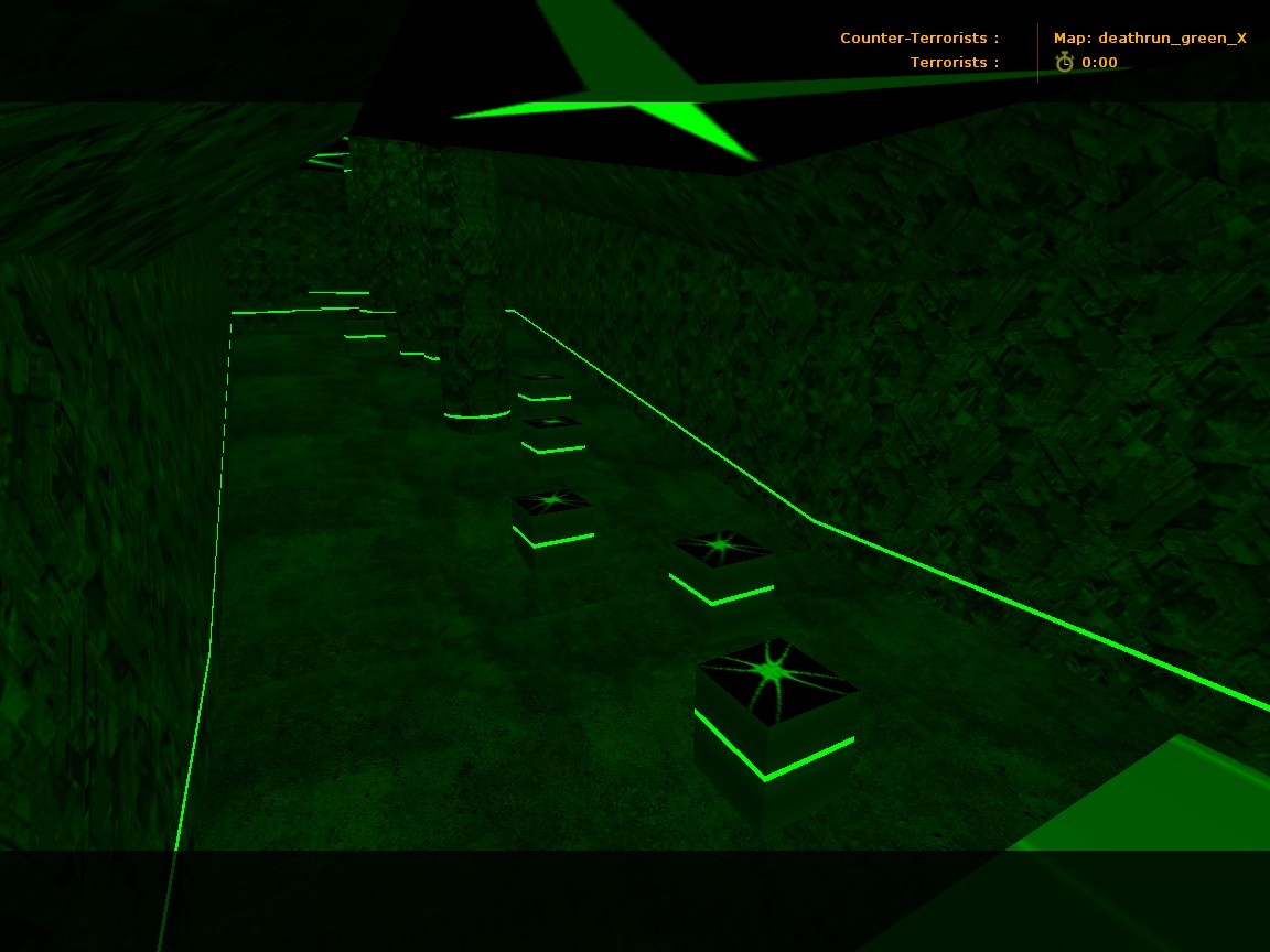 deathrun_green_X Mod for Counter-Strike 1.6 | CS1.6 Mods