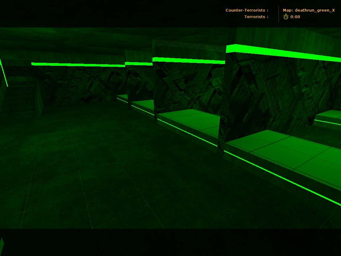 deathrun_green_X Mod for Counter-Strike 1.6 | CS1.6 Mods