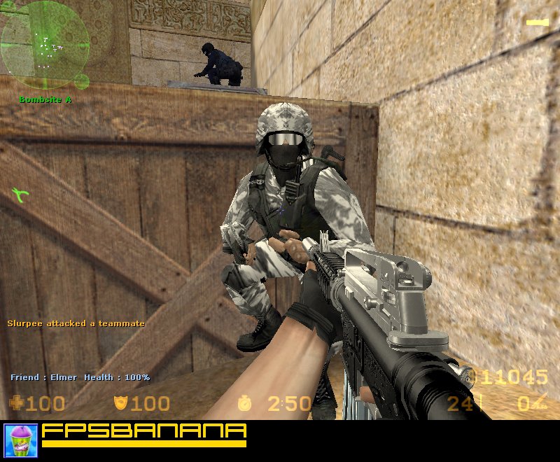 Arctic Camouflage GSG-9 Mod for Counter-Strike: Condition Zero | CS:CZ Mods