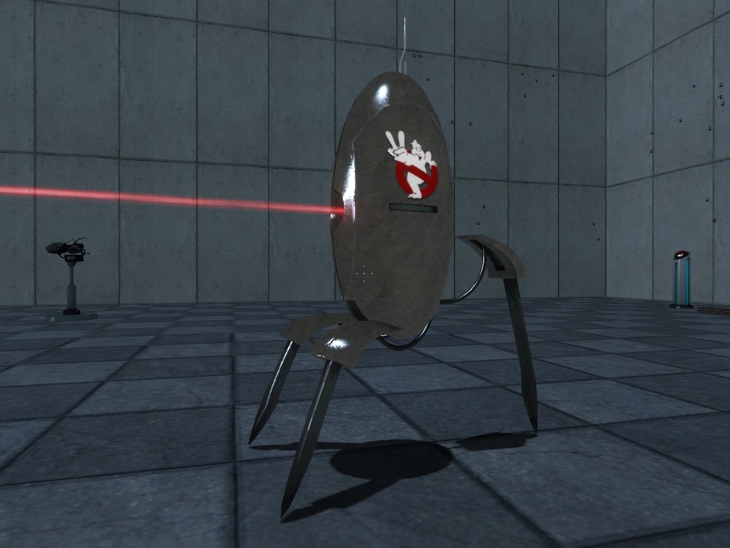Ghostbusters turret [Portal] [Mods]