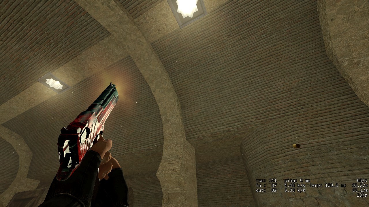 Black Deagle With Strange Red Camo [Counter-Strike: Source] [Mods]