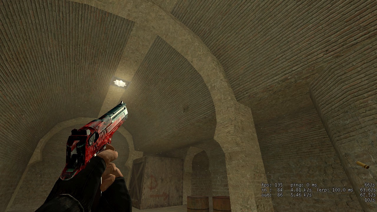 Black Deagle With Strange Red Camo [Counter-Strike: Source] [Mods]