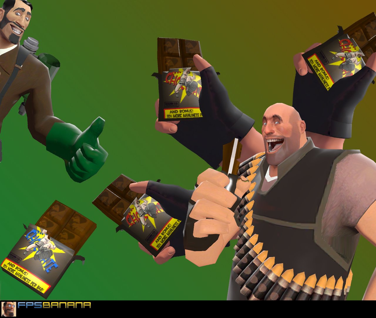 The Manly Chocolate Bar Mod for Team Fortress 2 | TF2 Mods