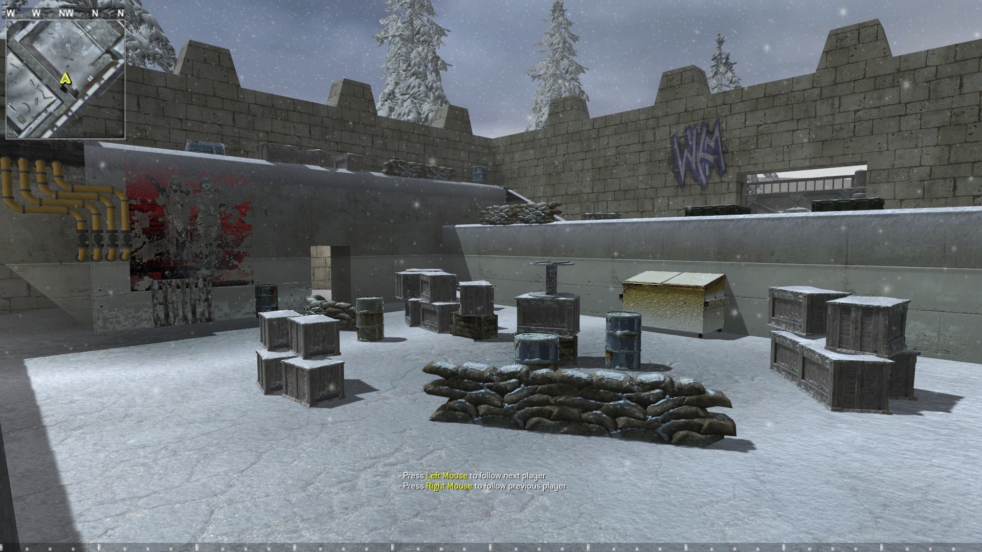 mp_gob_aim_snow [Call of Duty 4: Modern Warfare] [Mods]