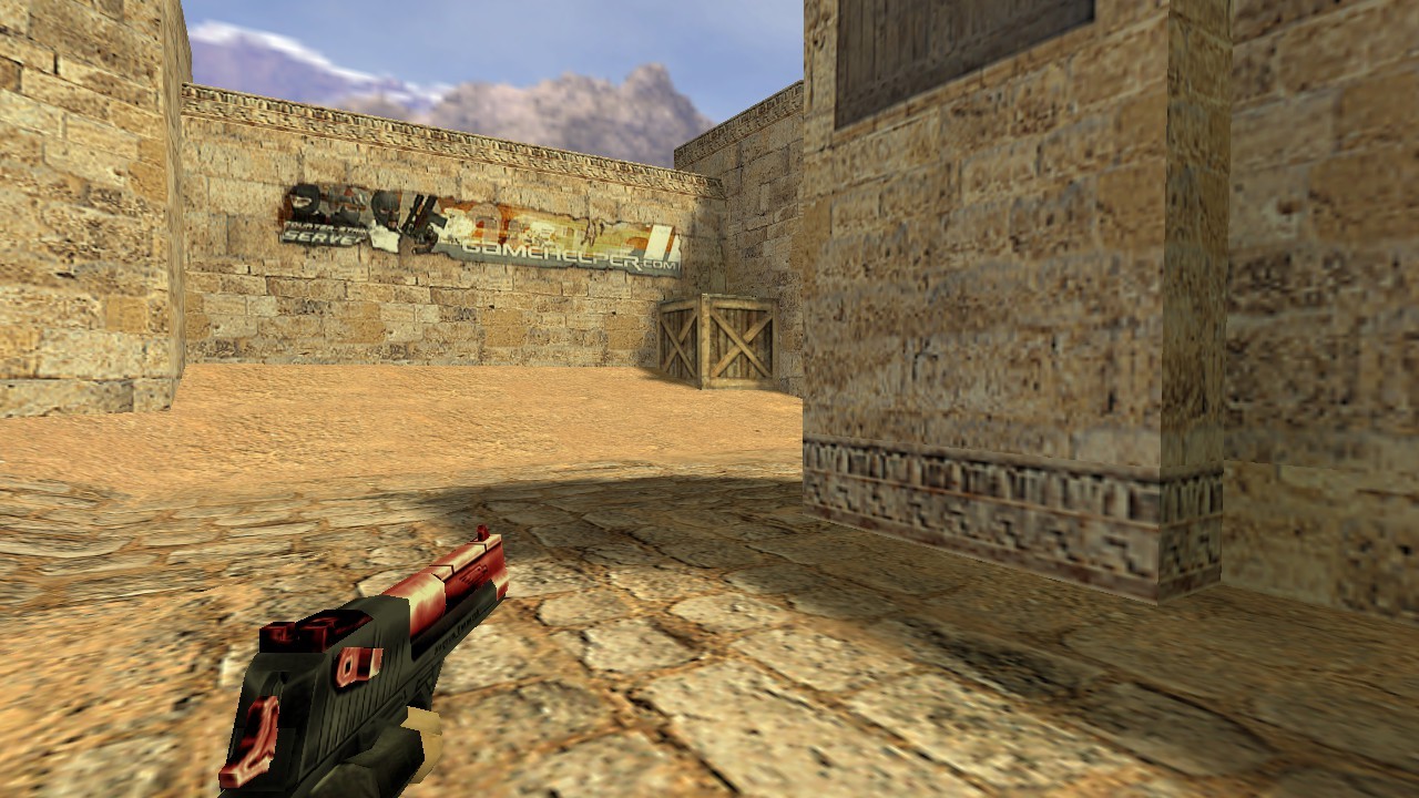 Black & Red Deagle Mod for Counter-Strike 1.6 | CS1.6 Mods