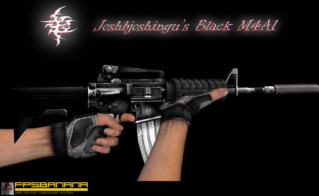Joshbjoshingu's Black M4a1 [Counter-Strike: Source] [Mods]
