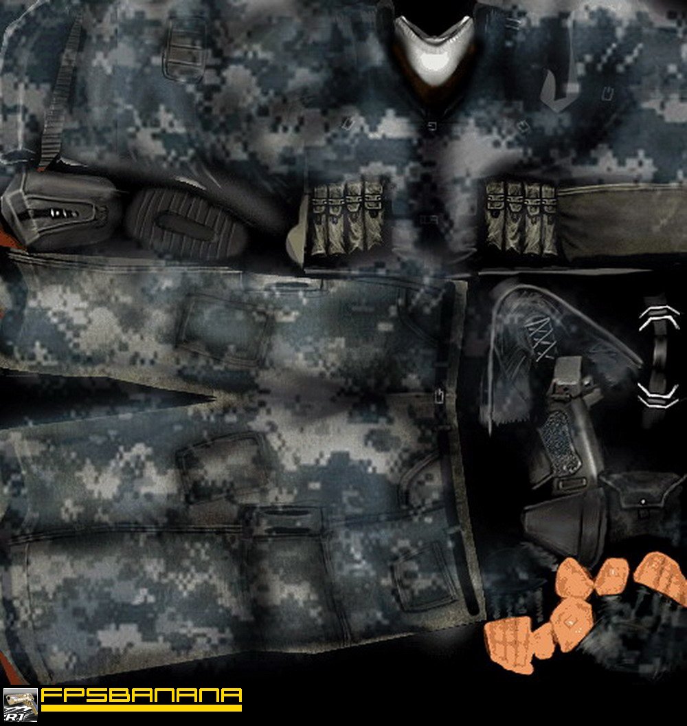 Acupat Camo re-skin (VIP) Mod for Counter-Strike: Condition Zero | CS ...