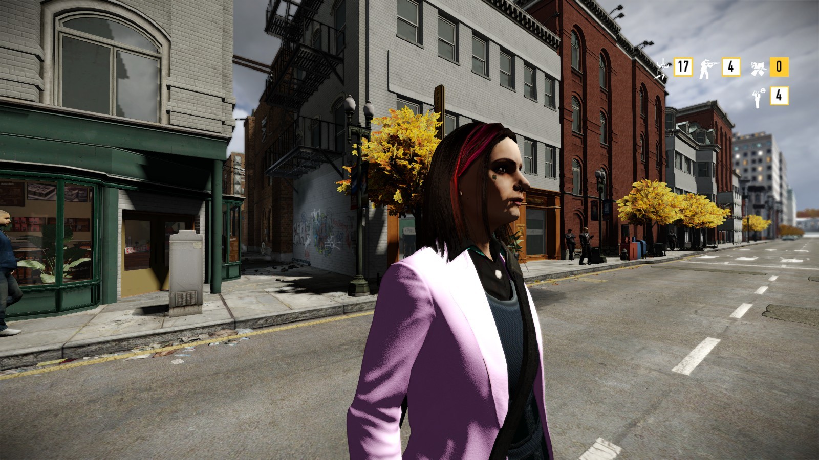 Black hair Clover [Payday 2] [Mods]