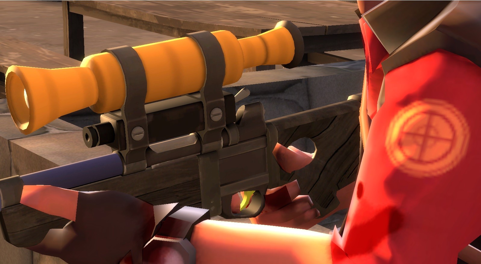 Pumpkin Patch Hitman's Heatmaker. [Team Fortress 2] [Mods]