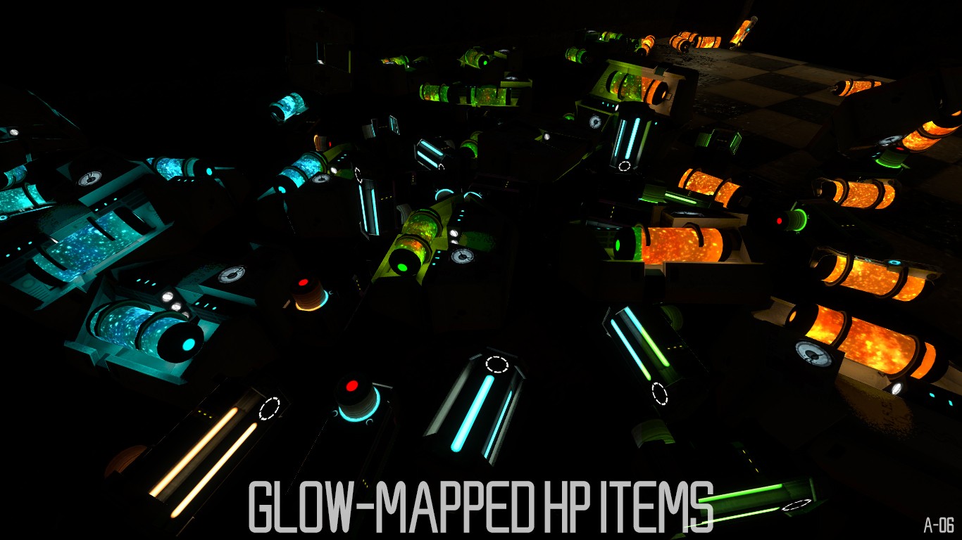 Glow-Mapped HP Items Mod for Half-Life 2 | HL2 Mods