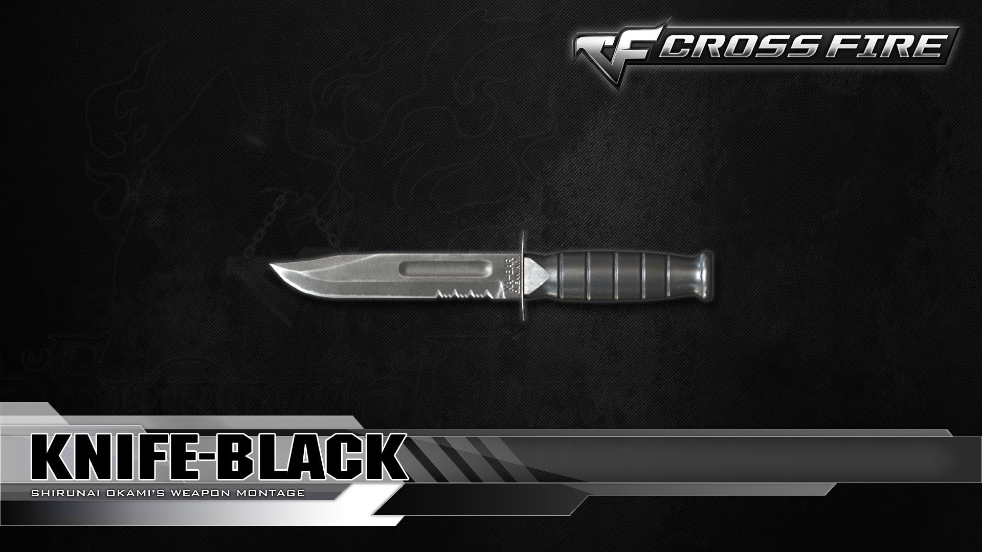 [Crossfire] Knife Black Mod for Counter-Strike 1.6 | CS1.6 Mods