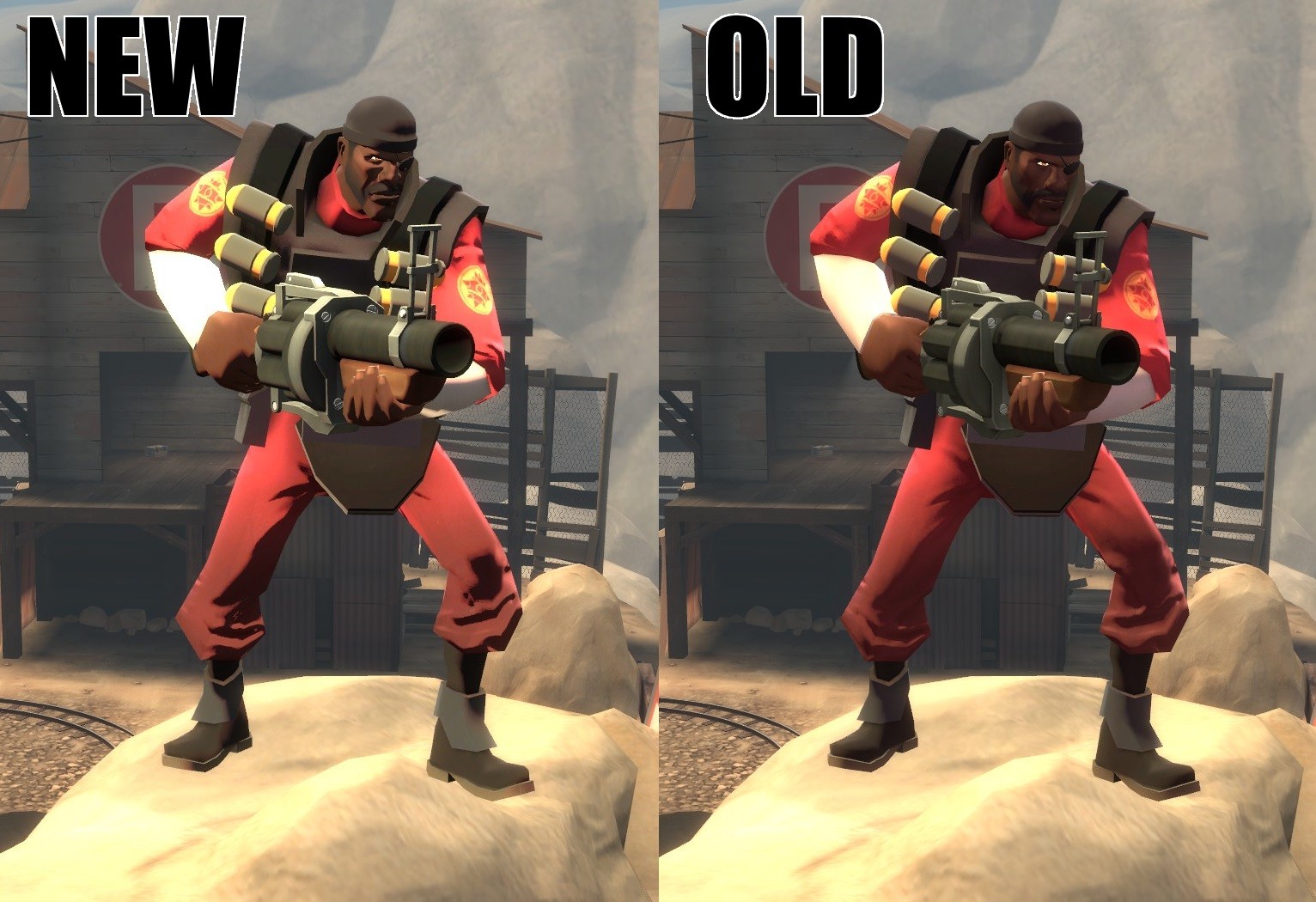 Saturated Cartoon Lightwarp Mod for Team Fortress 2 | TF2 Mods