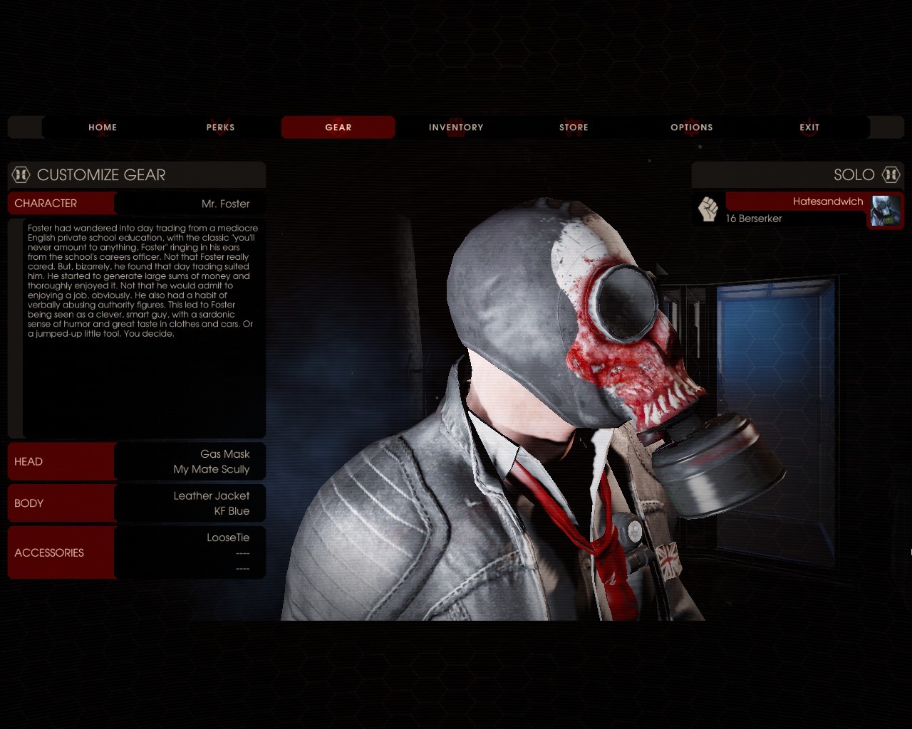 Zed-Time Foster Mask [Killing Floor 2] [Mods]