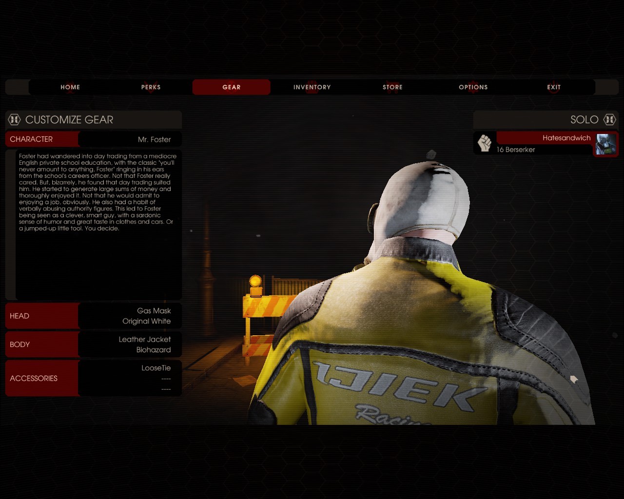 Foster Ijiek Jacket Mod for Killing Floor 2 | KF2 Mods