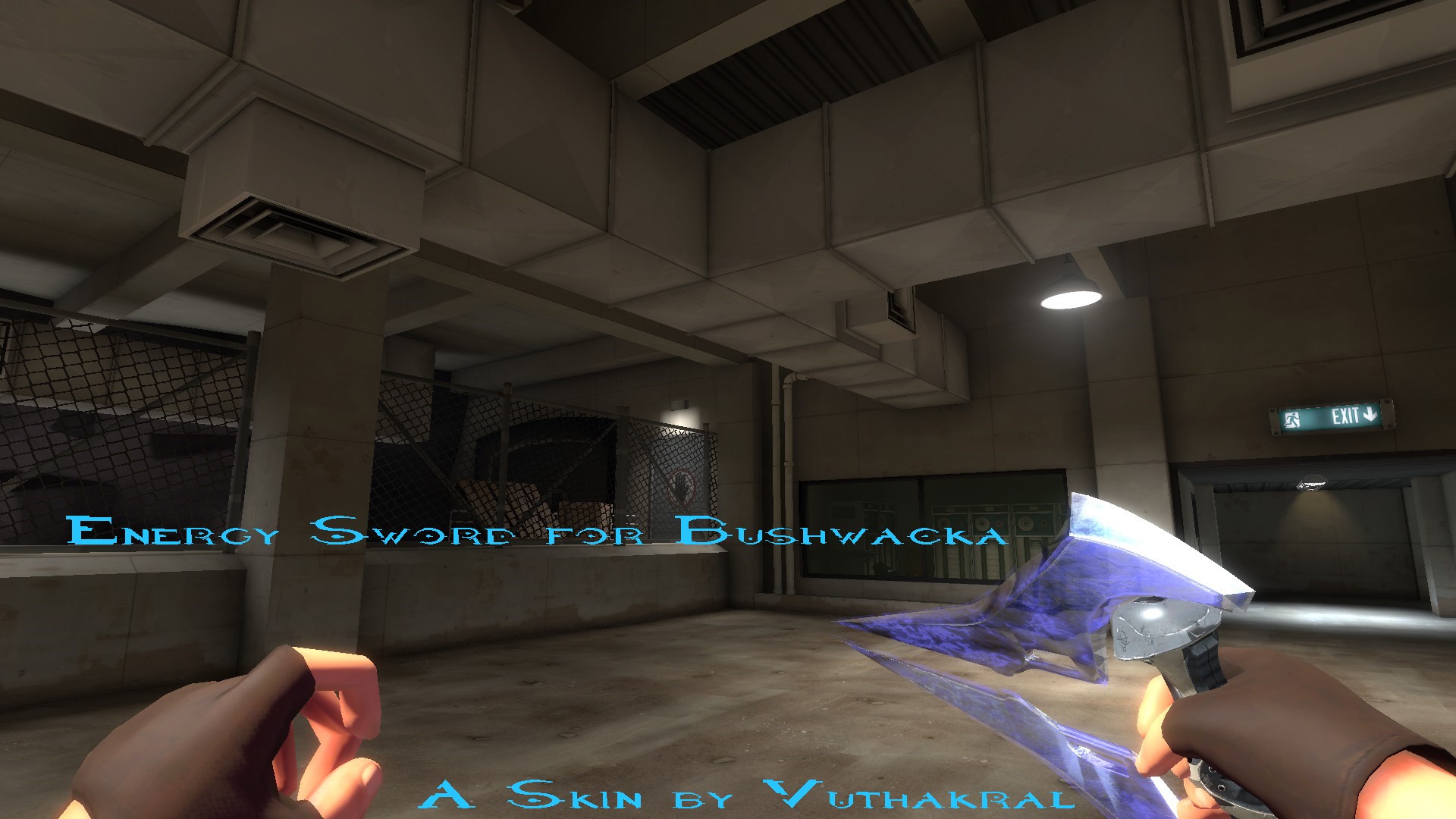 Halo Energy Sword for the Bushwacka Mod for Team Fortress 2 | TF2 Mods