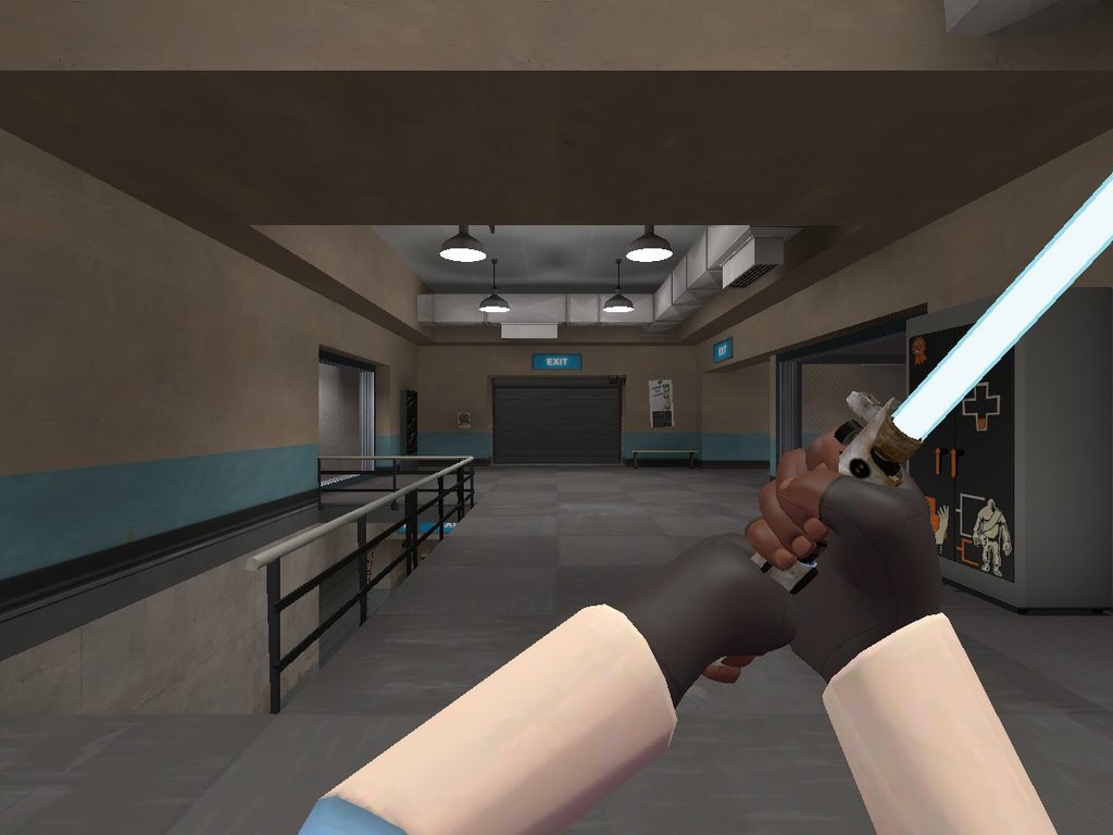 Starkiller's Lightsaber (Team Colored) Mod for Team Fortress 2 | TF2 Mods