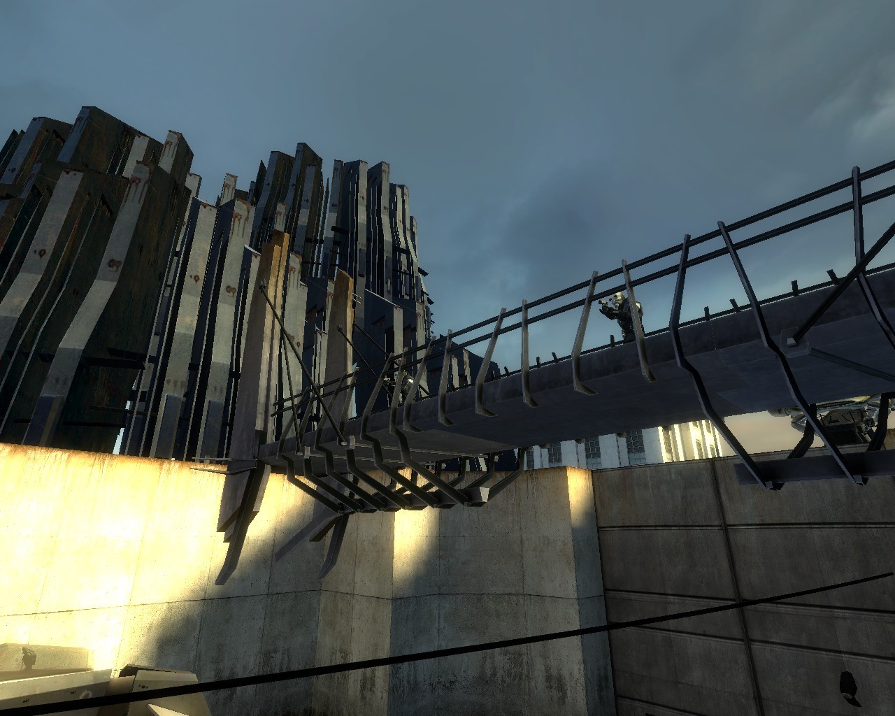 Combine trainyard raid [Half-Life 2] [Mods]