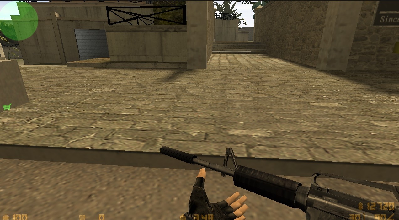 Default M4A1 Basilisk Mod for Counter-Strike 1.6 | CS1.6 Mods