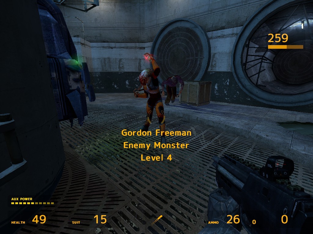 High Resolution HEV Zombie [Half-Life 2: Modular Combat] [Mods]