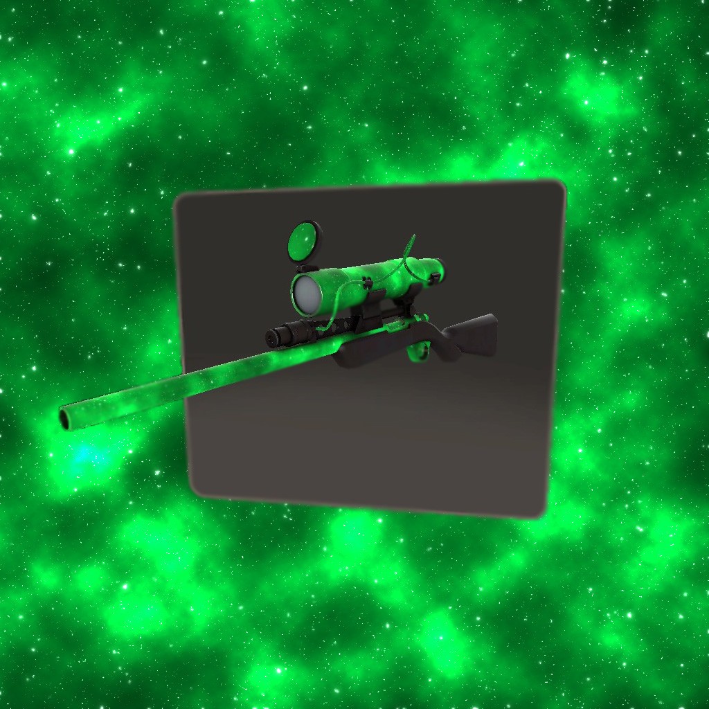 Green Nebula Sniper Riffle Mod for Team Fortress 2 | TF2 Mods
