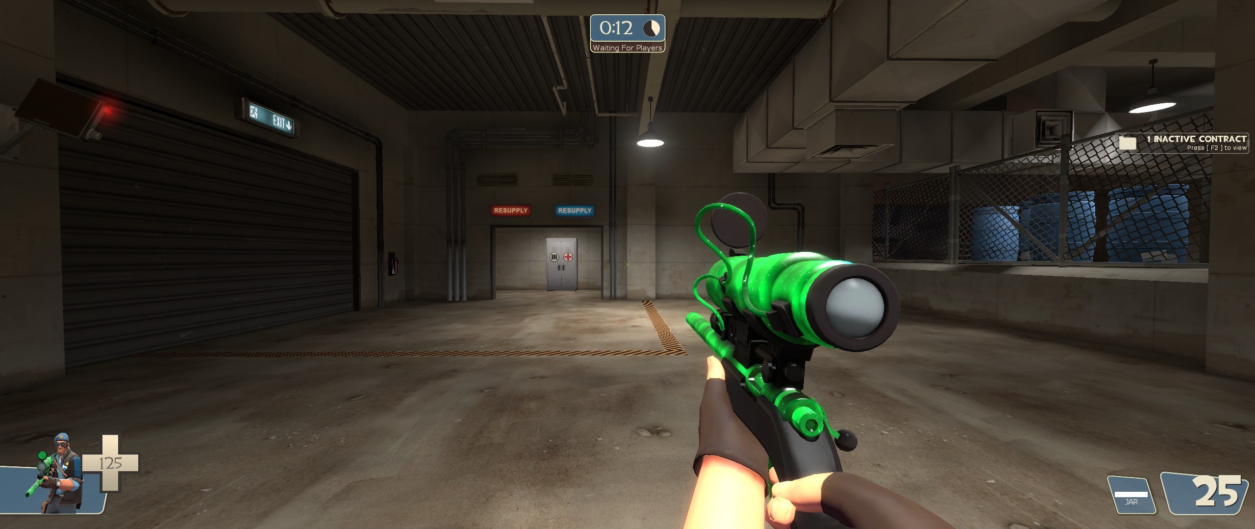 Green Nebula Sniper Riffle Mod for Team Fortress 2 | TF2 Mods