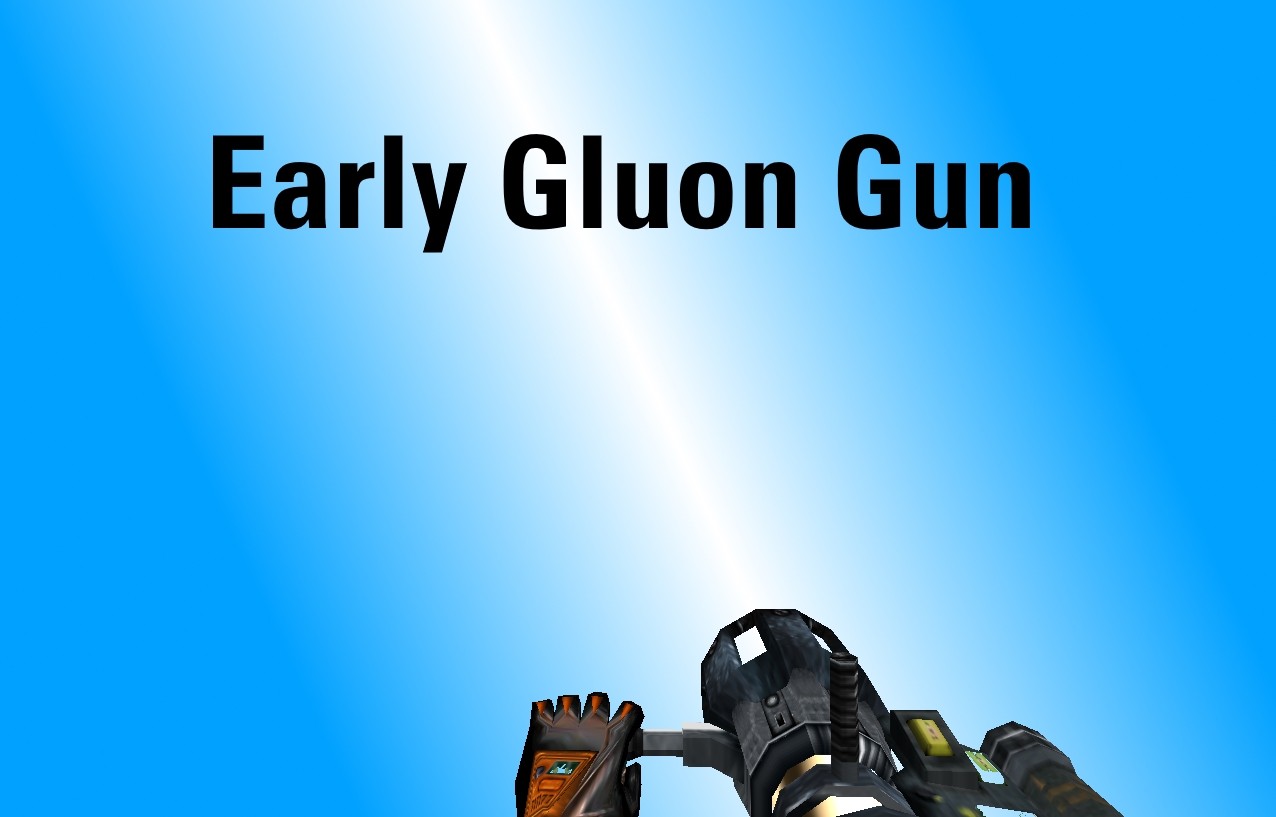 Early Gluon Gun Mod for Half-Life | HL Mods