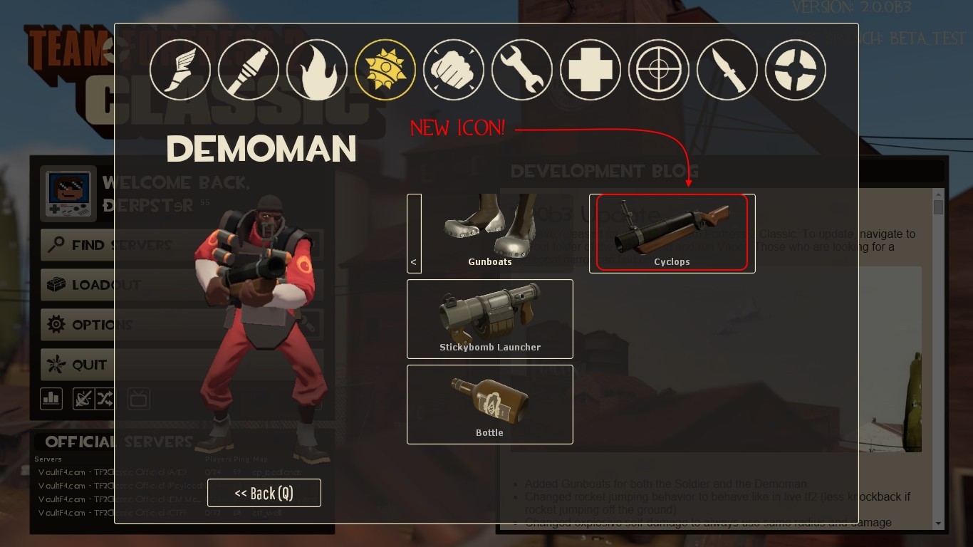 TF2 Classic Icon Fixes (outdated) Mod for Team Fortress 2 Classified ...