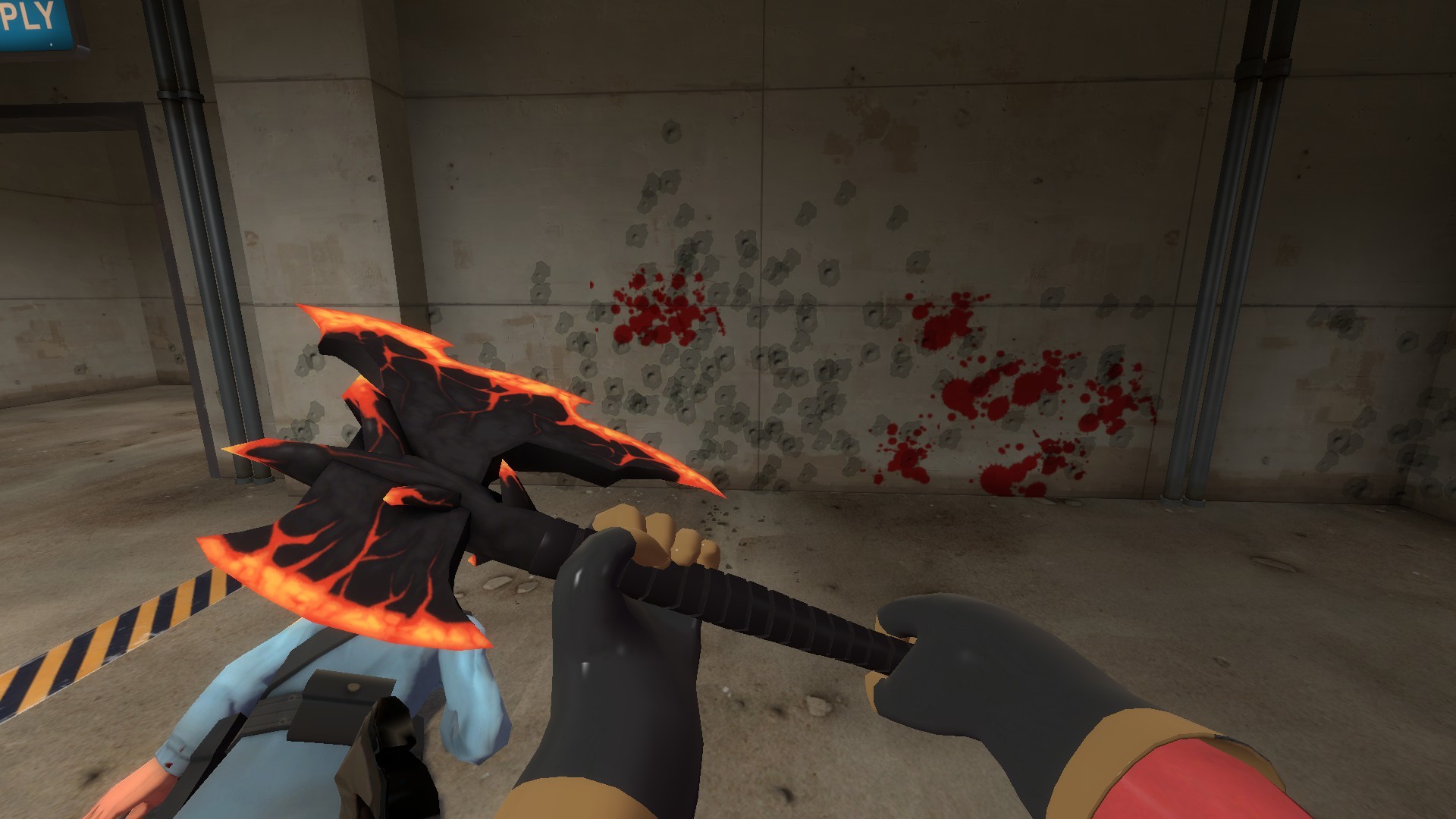 Volcano Fragment Axtinguisher (Model Swap) [Team Fortress 2] [Mods]